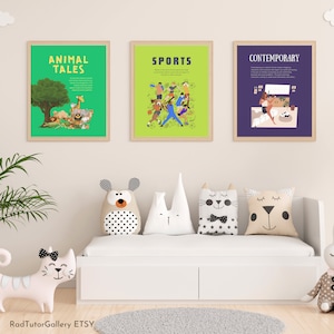 Literary Genre Posters Set of 19, Fiction Genres, Novel Genres Poster ...