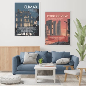 Literary Elements Posters Set of 12, English Literary Wall Arts ...