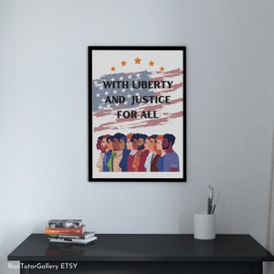 Justice for All Poster Human Rights Poster Social Justice - Etsy