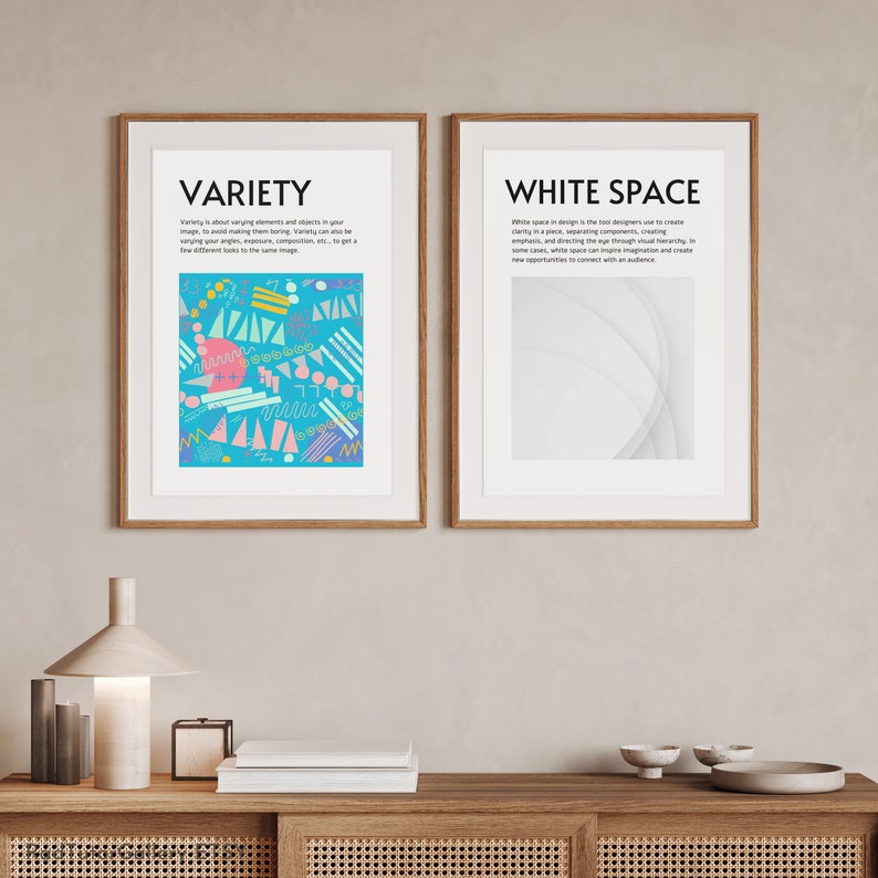 Principles of Design Posters Set of 12 Art Teacher Bulletin - Etsy