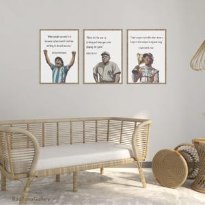 Famous Athletes Posters Set of 15, Inspirational Poster, Classroom ...