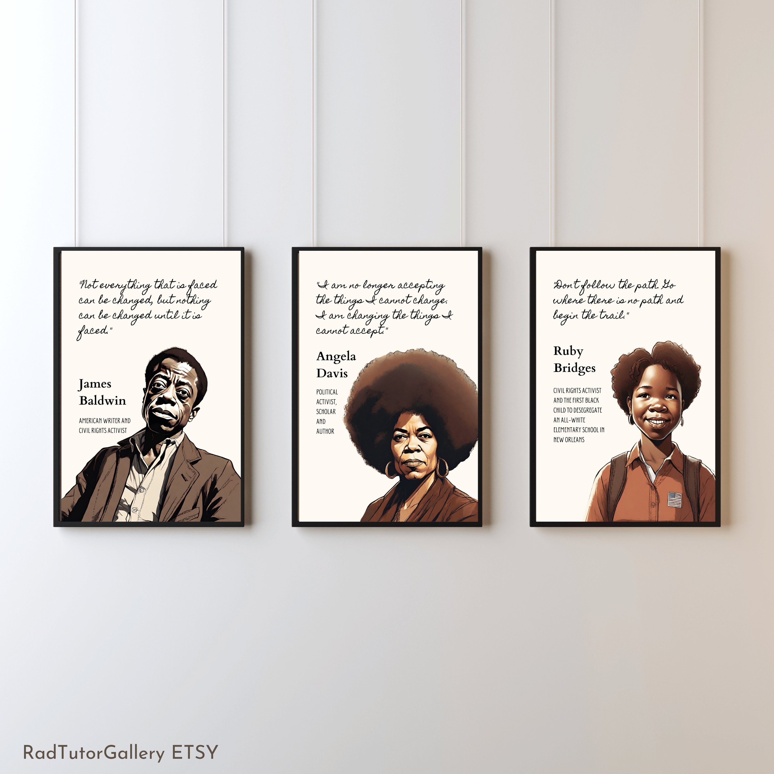 African American Heroes Posters, Black Historical Figures Prints ...