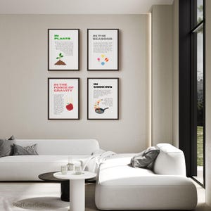 Science is Everywhere Classroom Poster Set of 12, Science Classroom ...