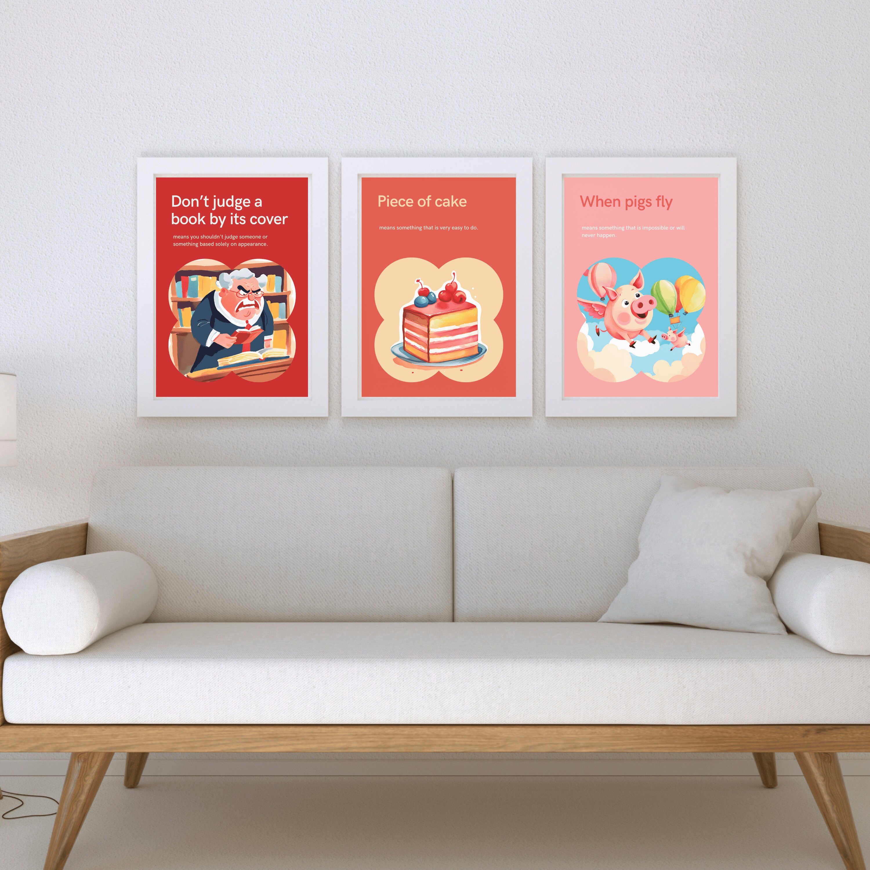 English Idioms Posters, Figurative Language Funny English Classroom ...