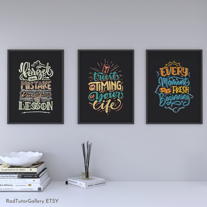 Growth Mindset Classroom Poster Sets of 6, Classroom Printable Posters ...