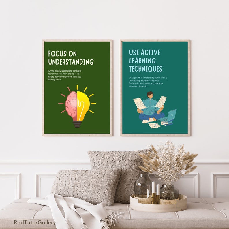 Effective Study Habits Classroom Posters, Classroom Management Print ...