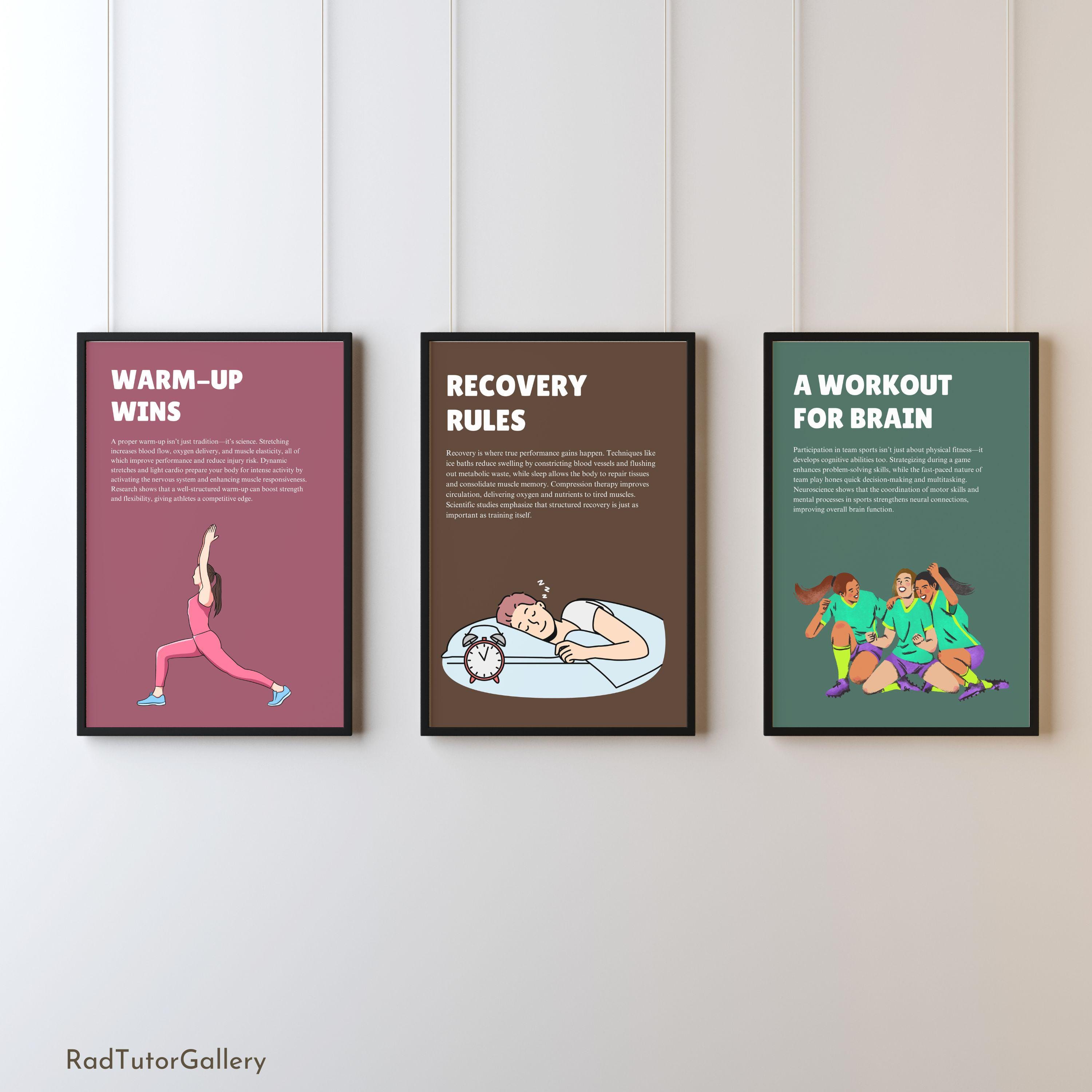 Famous Athletes Posters Set of 12, Inspirational Posters, Classroom ...