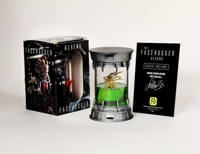 Alien Facehugger Capsule, Figure Collection Jar Glass Embryo Alien, Our ...