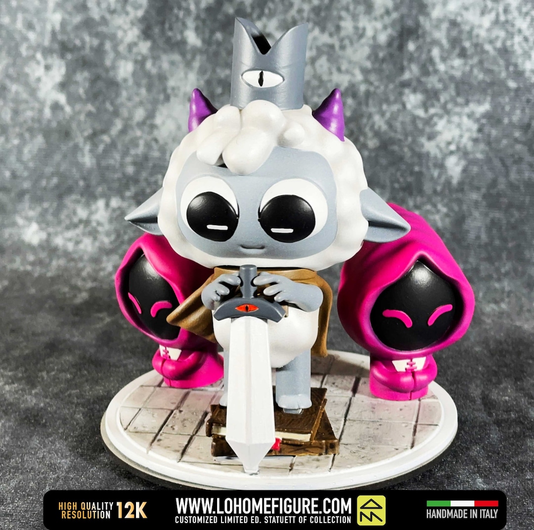 Cult of the Lamb Diorama Lambert Action Figure Collectible Statue Retro ...