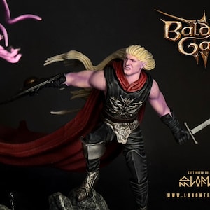 Baldur's Gate 3 Collector's Edition Action Figure, Diorama Baldur's ...