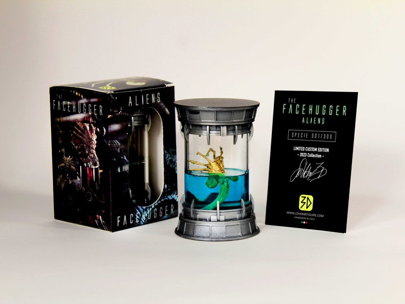 Alien Facehugger Capsule, Figure Collection Jar Glass Embryo Alien, Our ...