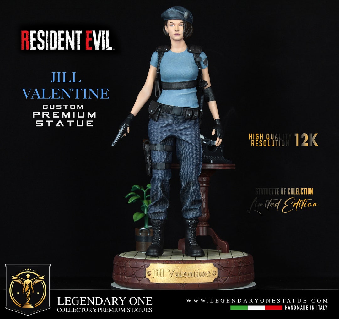 Jill Valentine Statue, Resident Evil Figure, Jill Valentine Premium ...