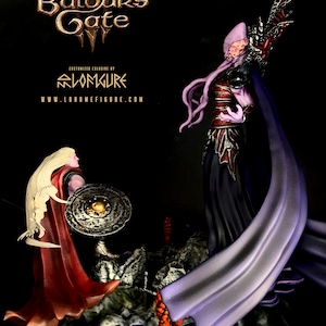 Baldur's Gate 3 Collector's Edition Action Figure, Diorama Baldur's ...