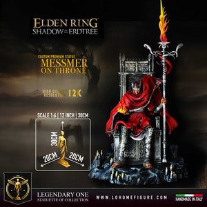 Messmer Figure, Elden Ring Shadow of the Erdtree Statue, Elden Ring ...
