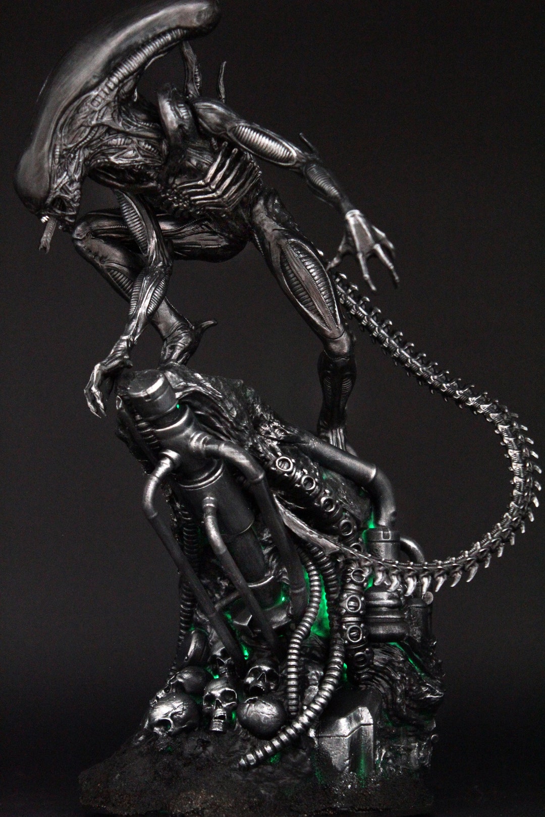 Alien Xenomorph Figure 35 Cm Statue With LED Collectible - Etsy UK