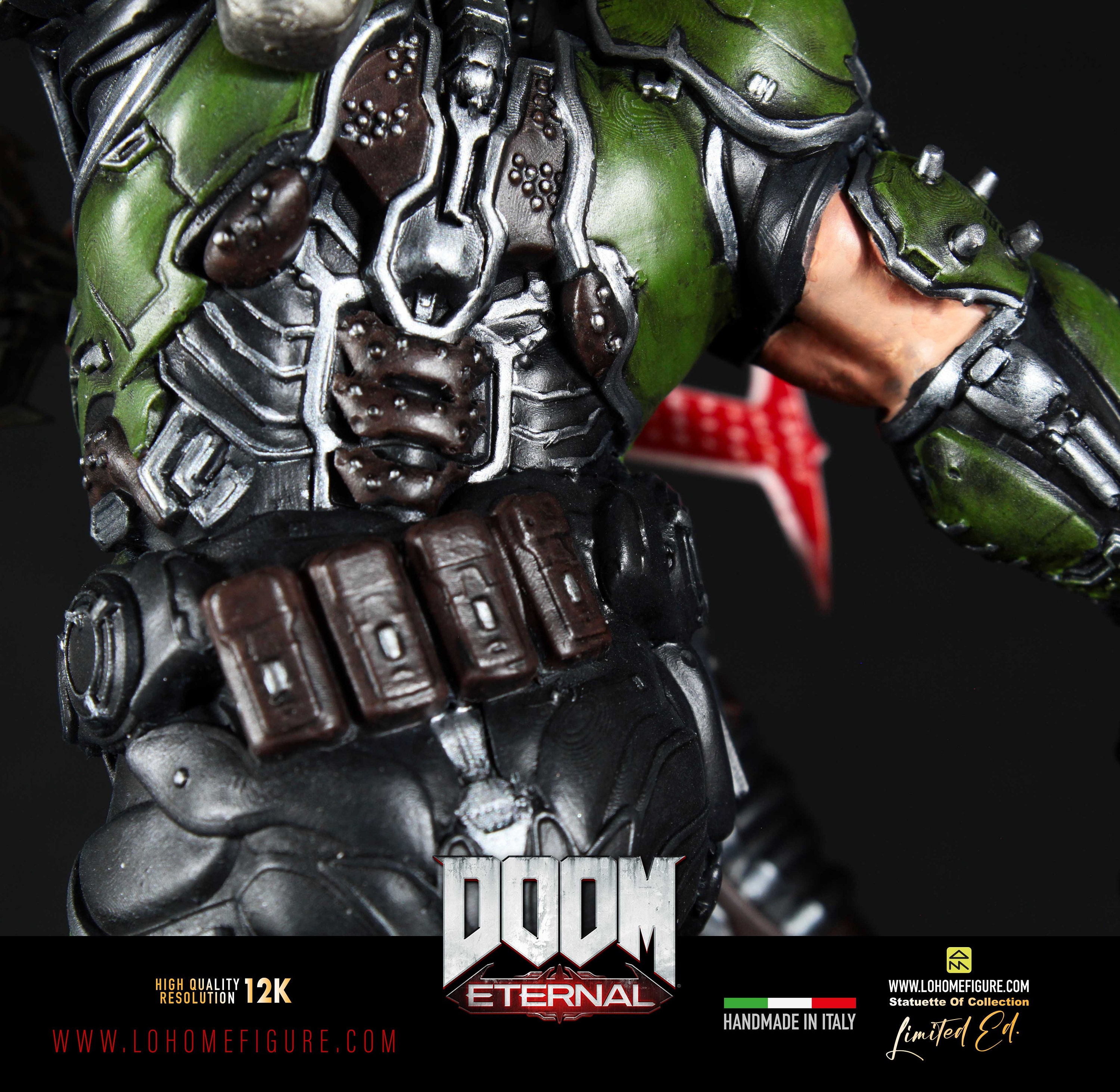 Doom Diorama, Doom Eternal Collectible Statue, Doom Slayer Devil Hunter ...