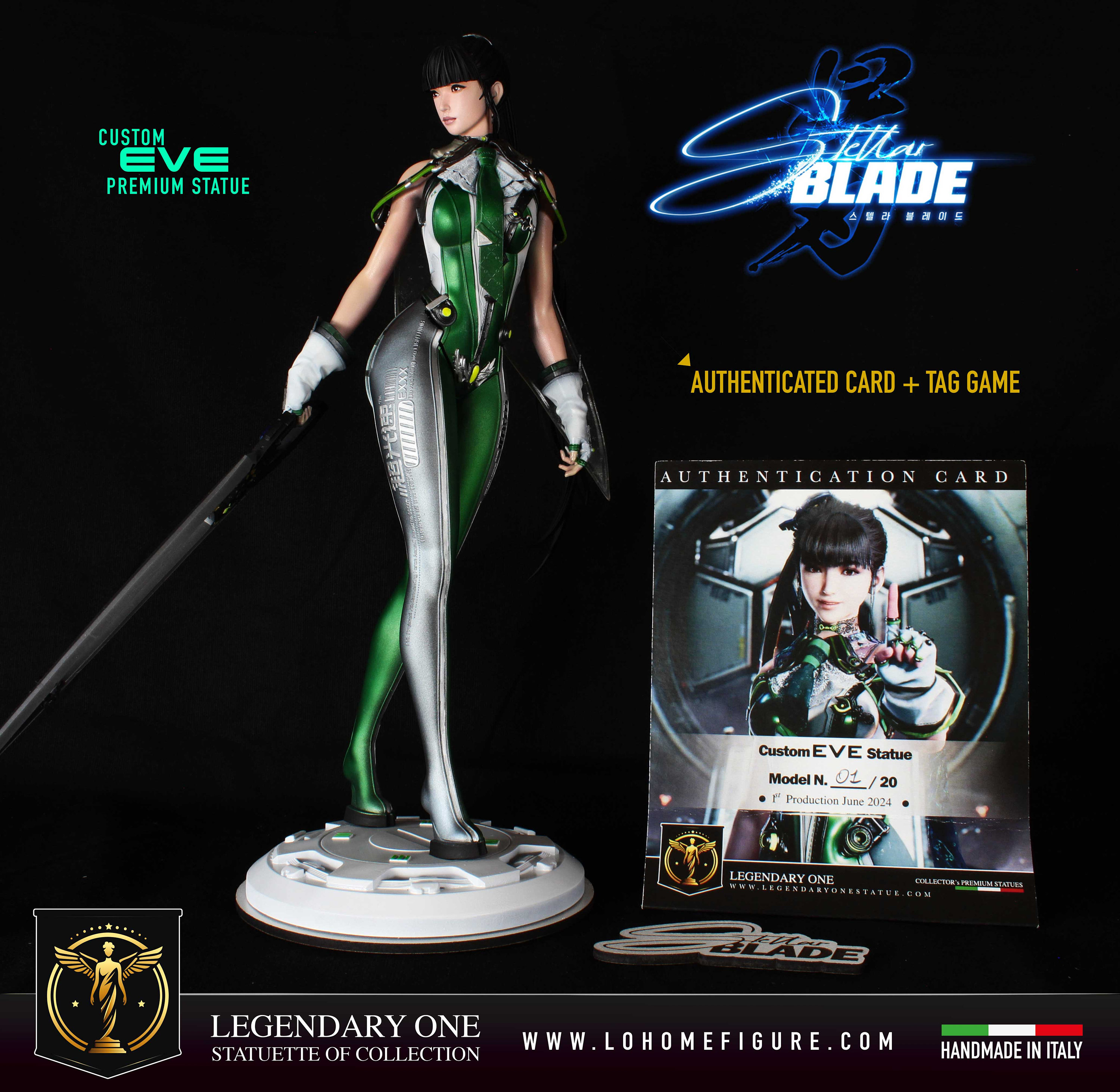 Stellar Blade Statue, Eve Figure, Stellar Blade Custom Eve Premium ...