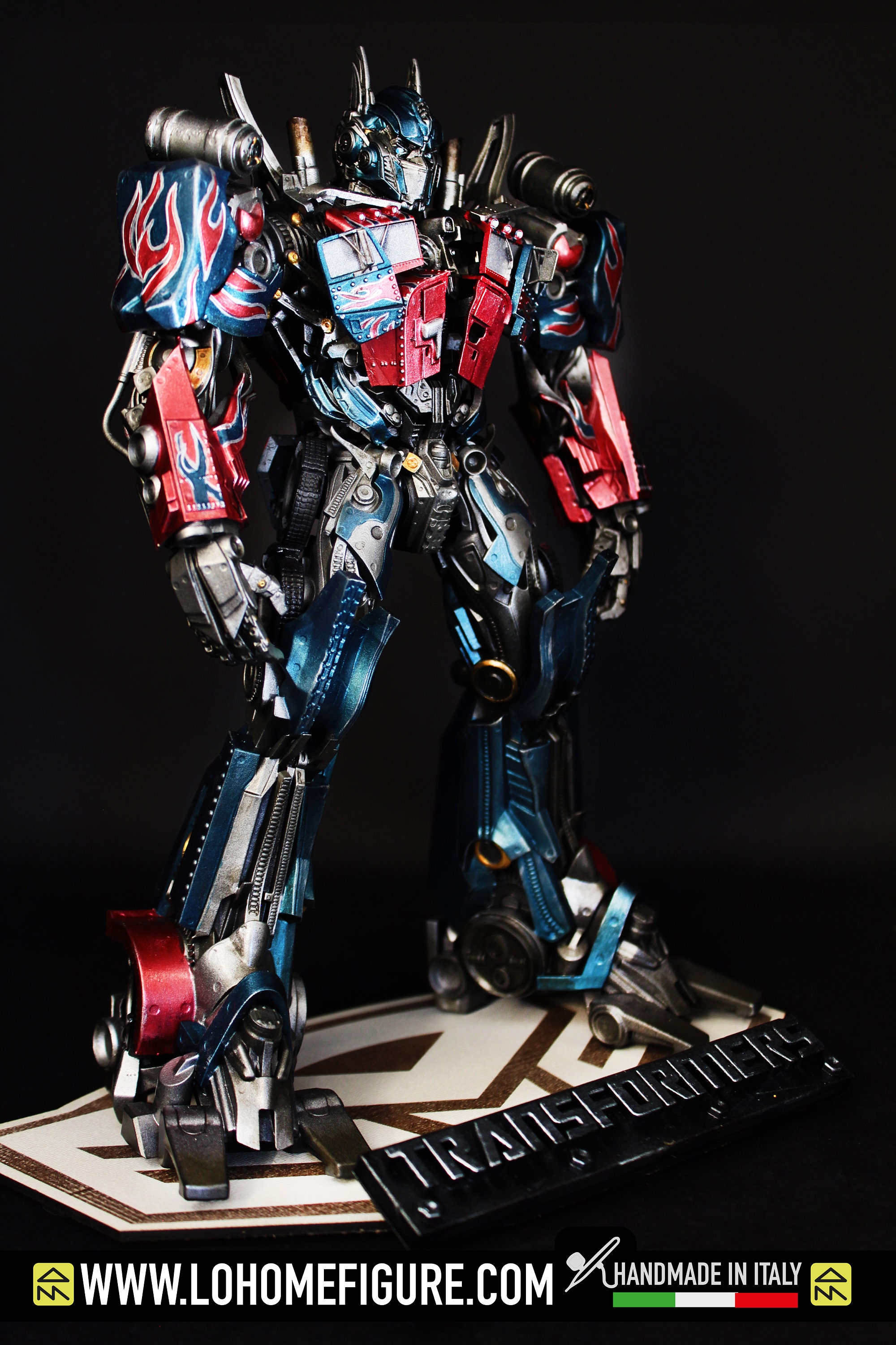Optimus Prime Figure, Transformers Statua Esclusiva Di Nemesis Prime ...