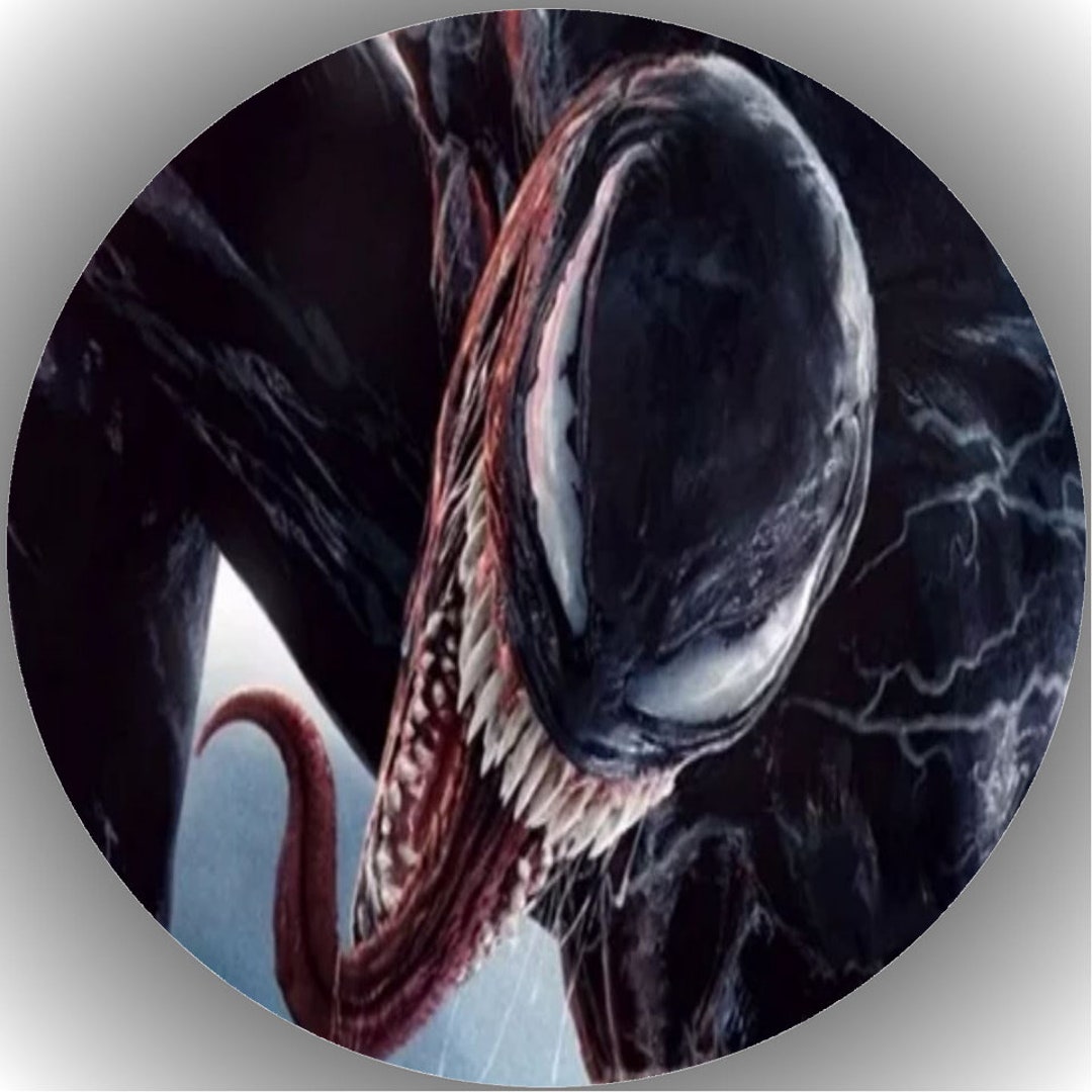 Fondant/ Edible Paper Venom Cake Topper/ Cake Picture 3 - Etsy