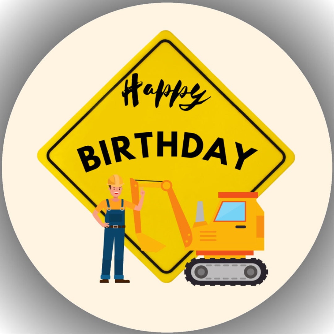 Bagger Cake Topper / Cake Picture Made of Fondant/edible Paper - Etsy