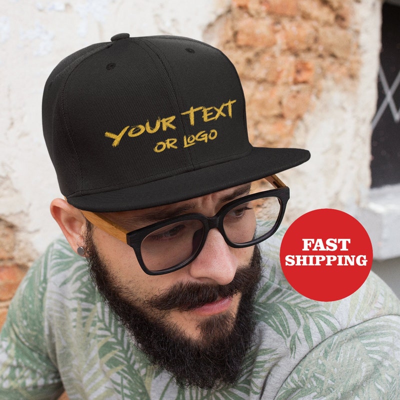 Custom Snapback Hat - Etsy