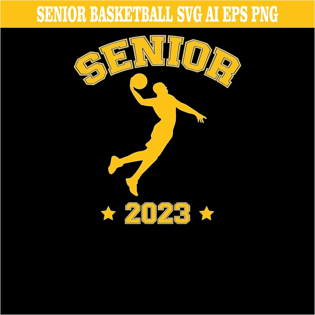 Senior Basketball Svg, Proud Graduate 2023 SVG, Senior 2023 Svg, Class ...