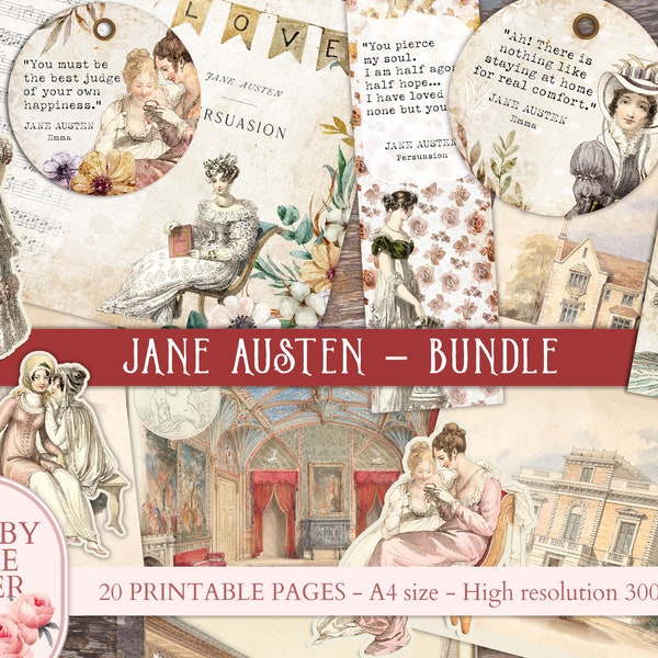 Jane Austen Paper - Etsy