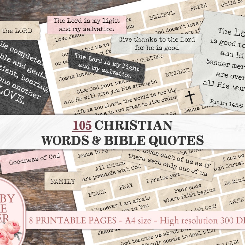 Christian Word Art - Etsy