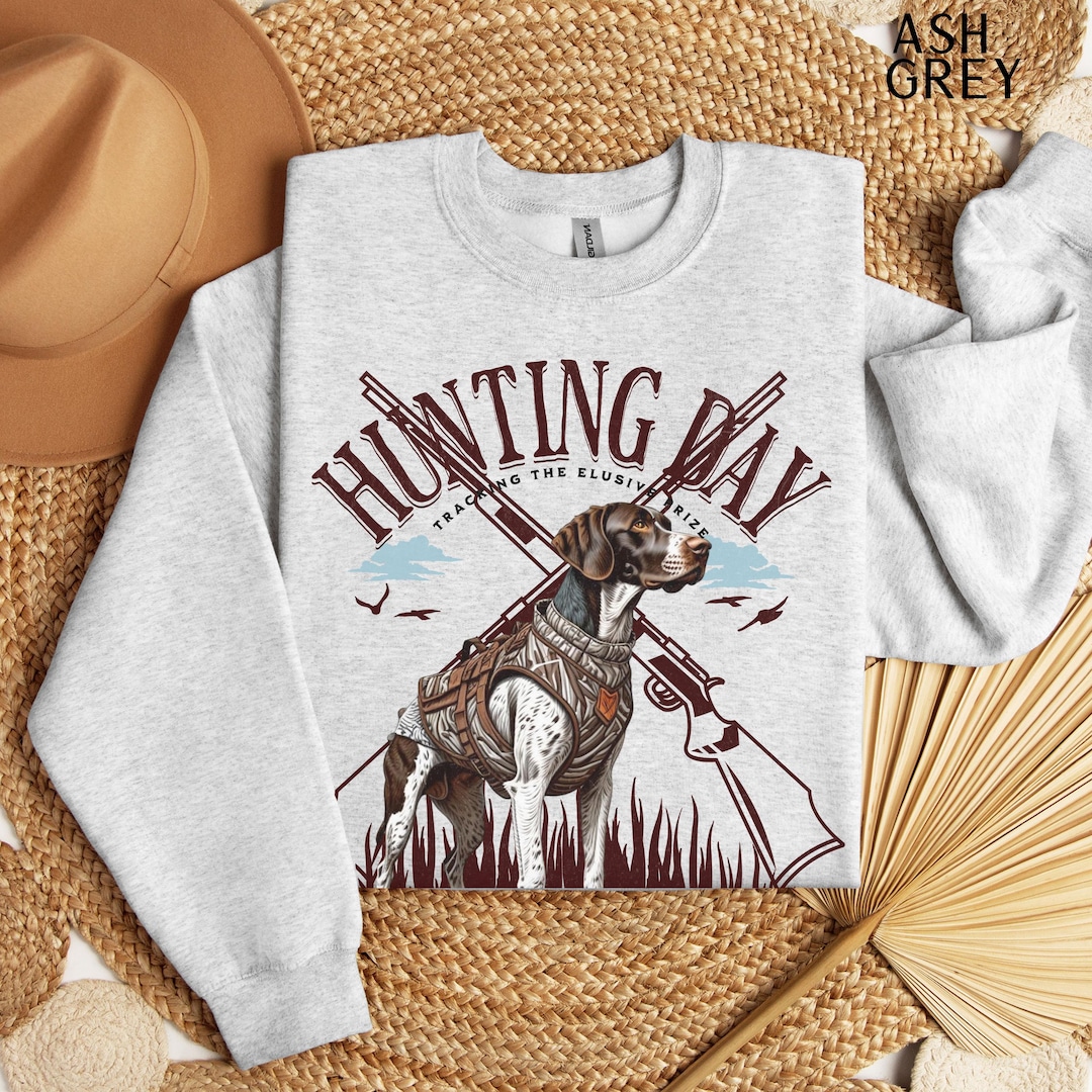 German Shorthaired Pointer Sweatshirt, Personalized GSP Hunting Club ...