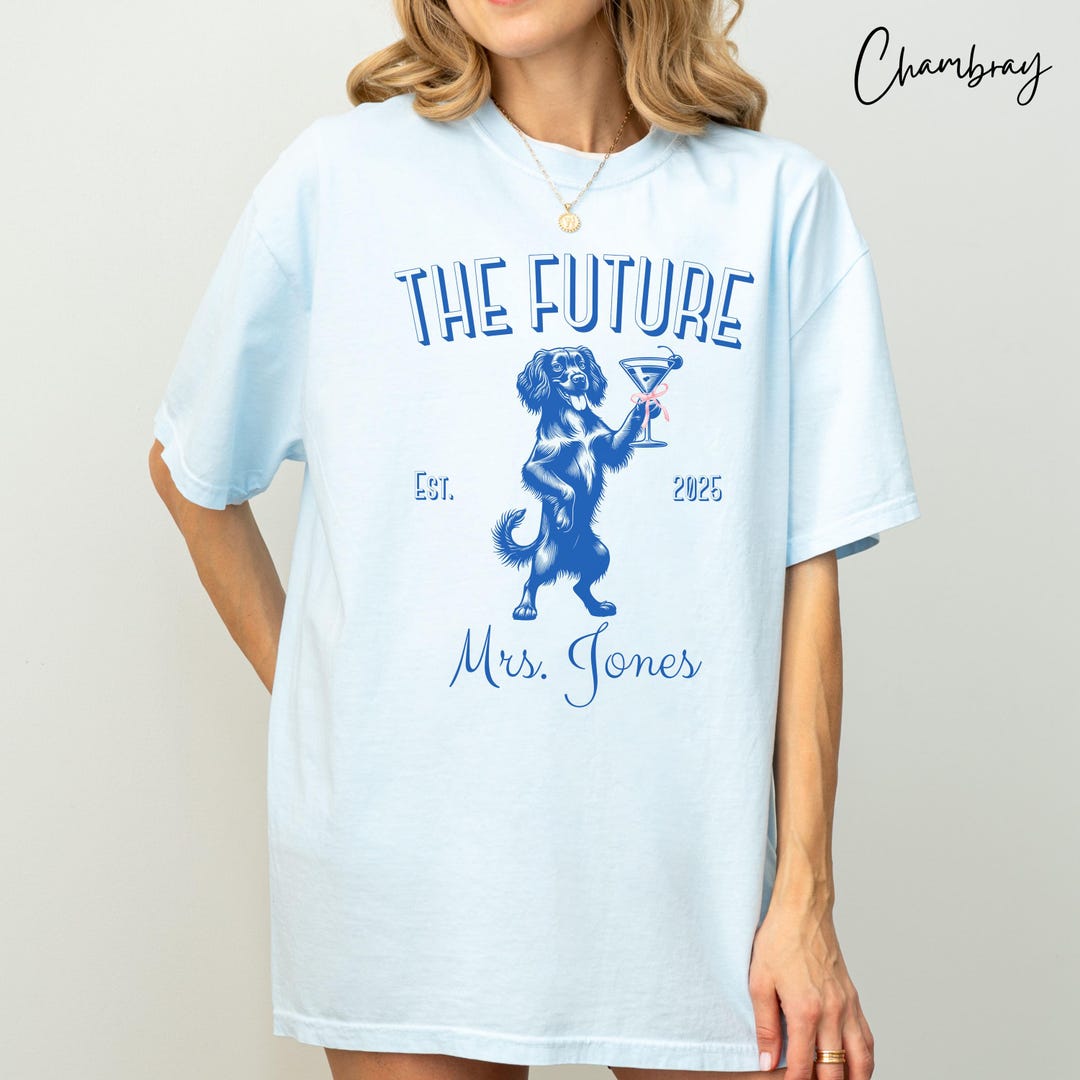 Future Mrs Shirt, Boykin Spaniel Newly Engaged Gift for Her ...