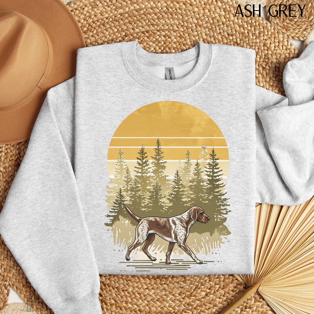 German Shorthaired Pointer Sweatshirt, German Pointer Shirt, GSP Dog ...