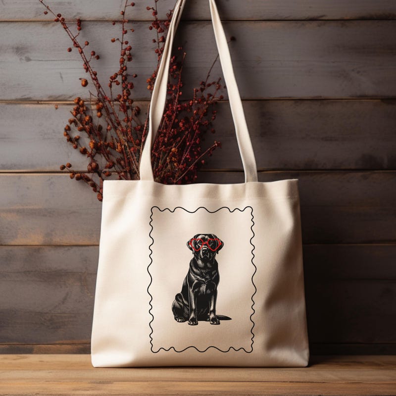 Labrador Quilted Tote Bag - Etsy