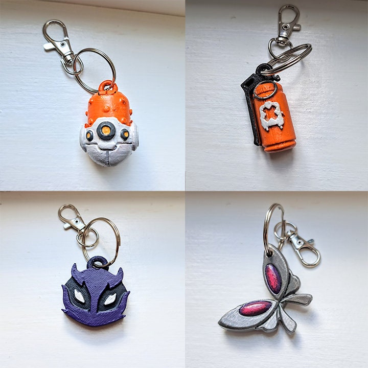 Valorant Agent Keychains - Etsy