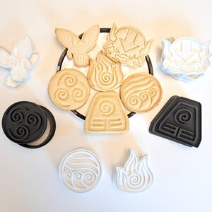 ATLA Inspired Cookie Stamps and Cookie Cutters - Etsy