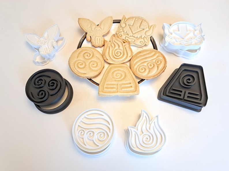 ATLA Inspired Cookie Stamps and Cookie Cutters - Etsy