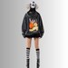 Korn Band Hoodie Vintage Inspired, Washed Black, Soft Cotton Unisex ...