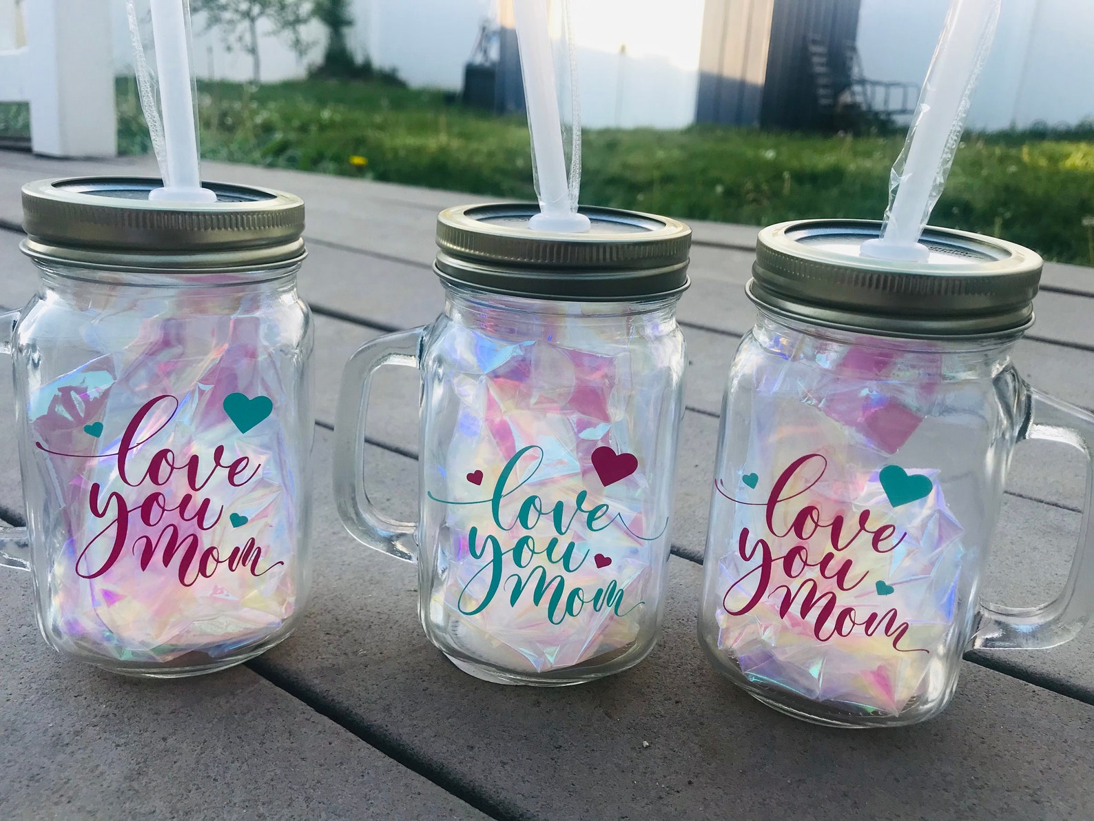 Happy Mother’s Day Mason Jars - Etsy