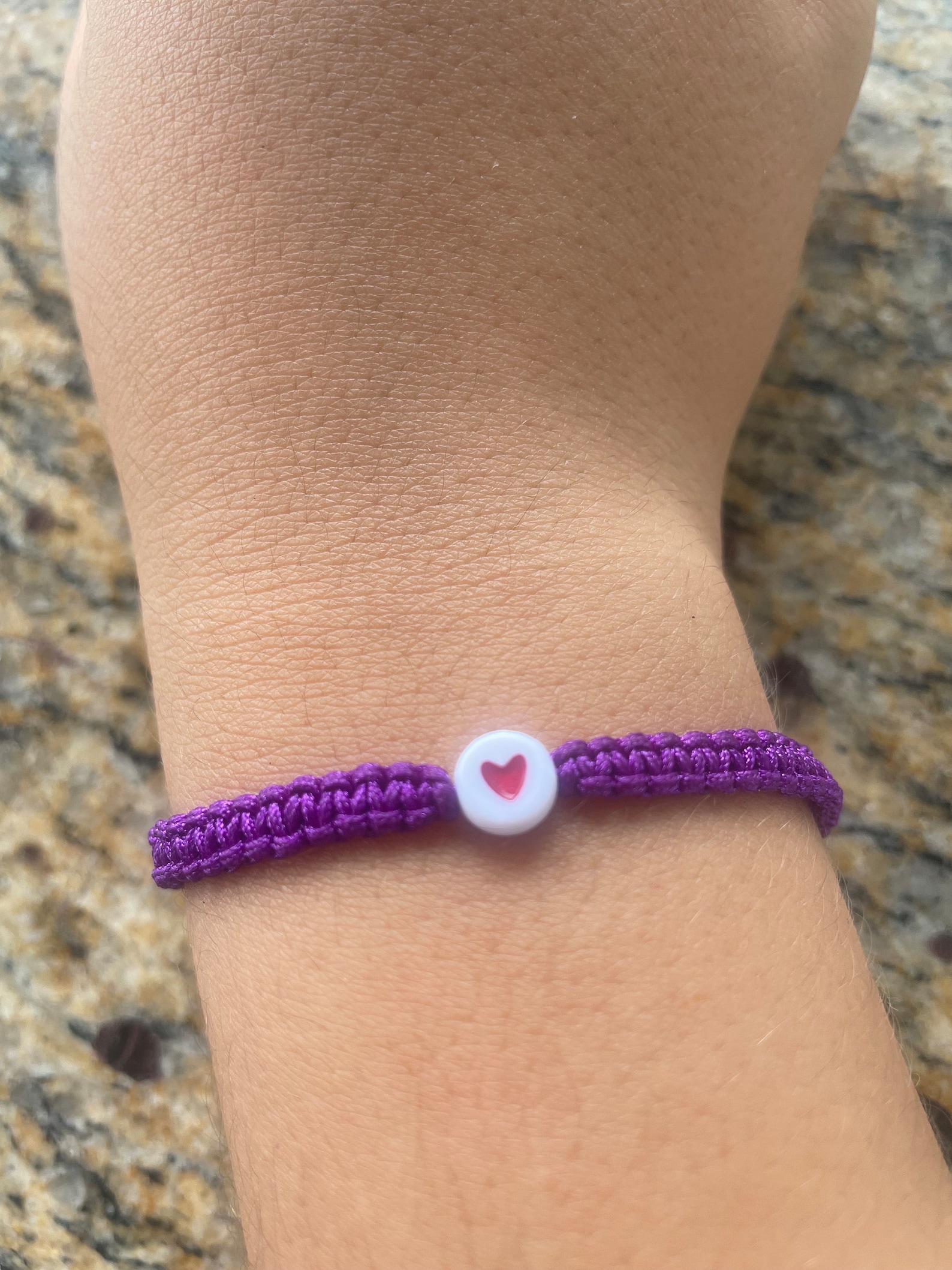 Heart Text Bracelets - Etsy