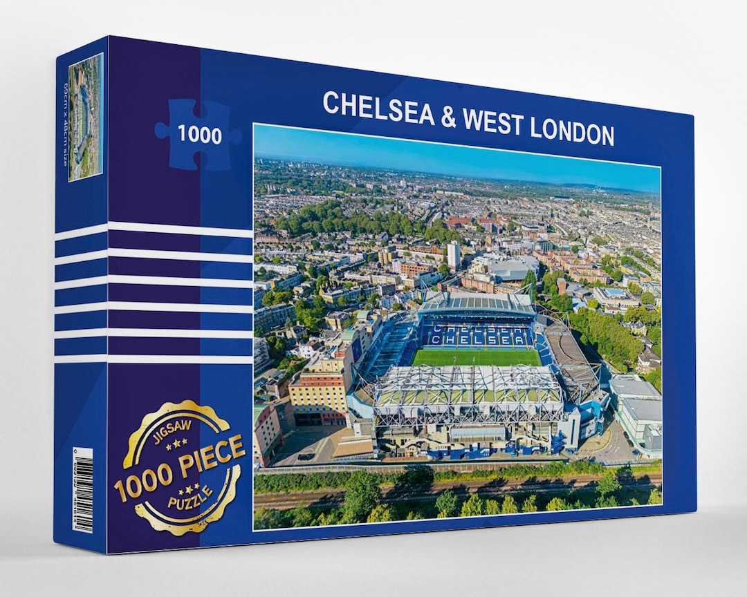Chelsea FC Gifts, Stamford Bridge Stadium 1000 Piece Jigsaw Puzzle. - Etsy