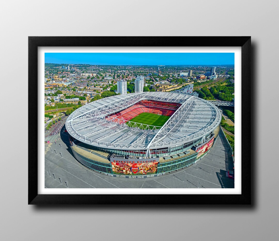 Arsenal FC Gifts, Emirates Stadium, Framed Print, Football Club ...