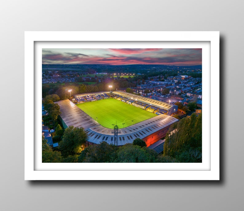 Bury Football Club Gigg Lane Stadium FRAMED Print. Mounted - Etsy Bury Football Club Gigg Lane Stadium FRAMED Print. Mounted - Etsy