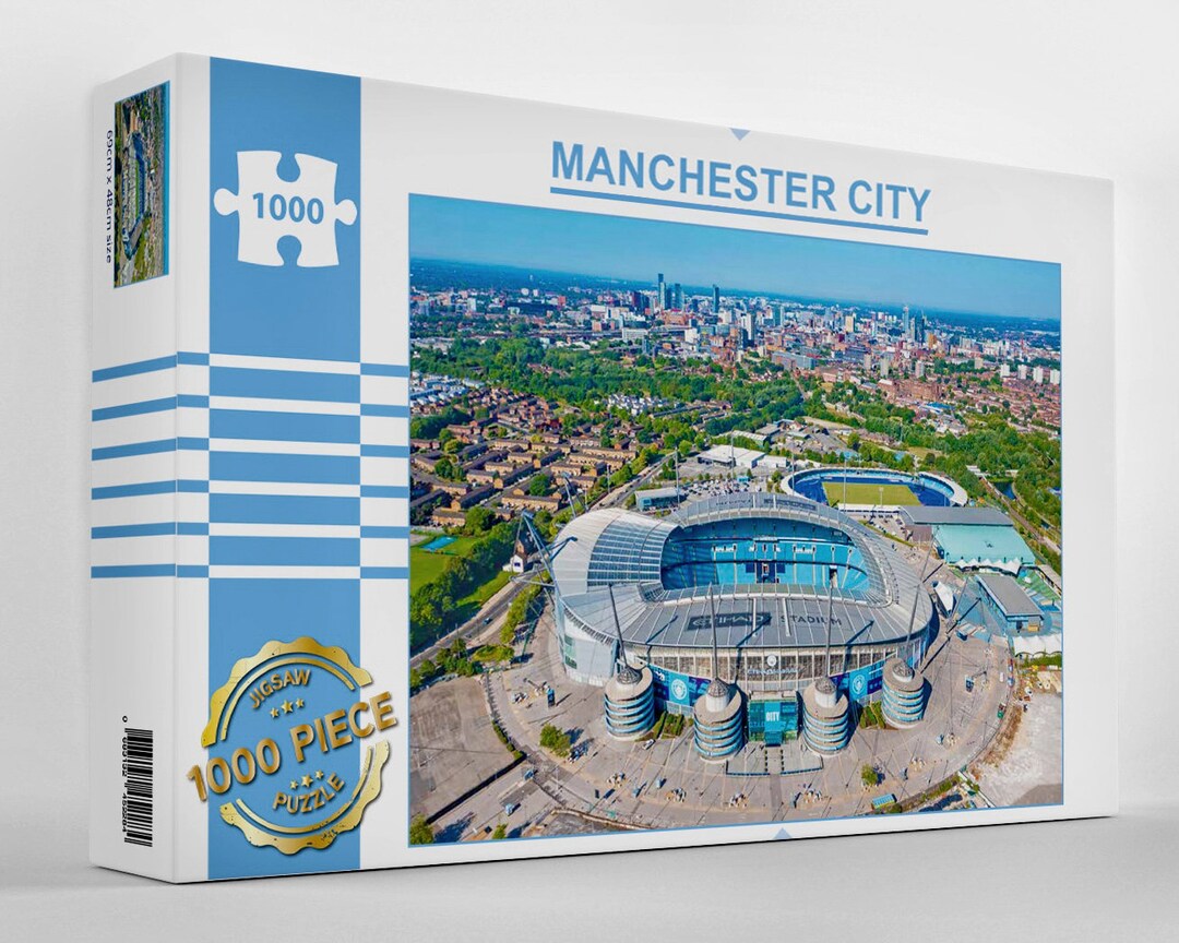 Manchester City Gifts, Etihad Stadium. 1000 Piece Jigsaw Puzzle ...