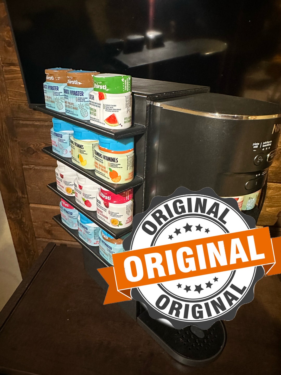 Ninja Thirsti Pod Shelf | 6-16 Storage | Drink System | Thirsti Flavors ...