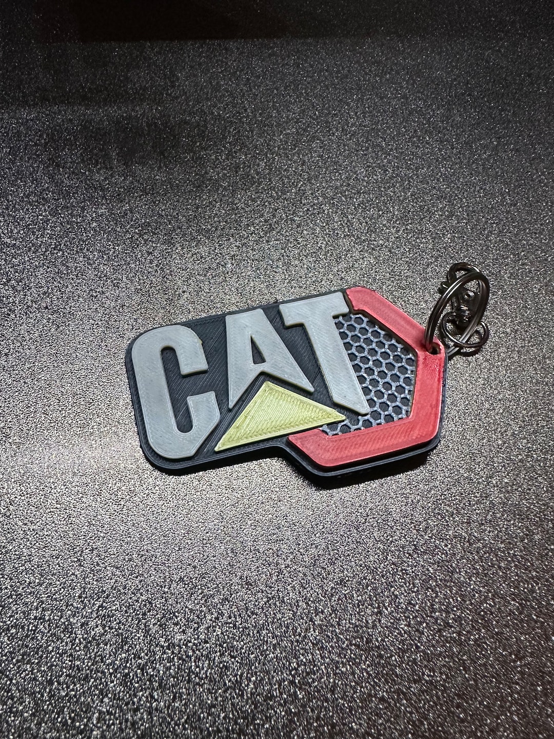 Caterpillar Equipment Keychain Bag Tag - Etsy