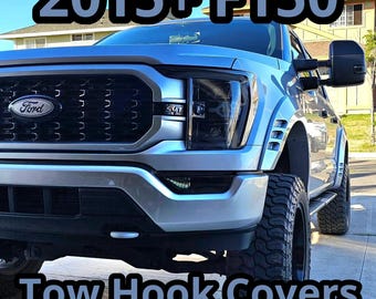 2015 - 2024 Ford F-150 CUSTOM Tow Hook Accent Covers - Etsy