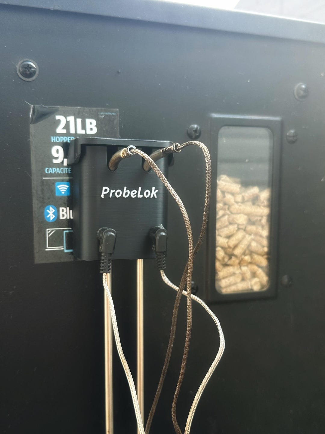 Probelok Magnetic BBQ Temperature Probe Holder – Securely Holds 2 Meat ...