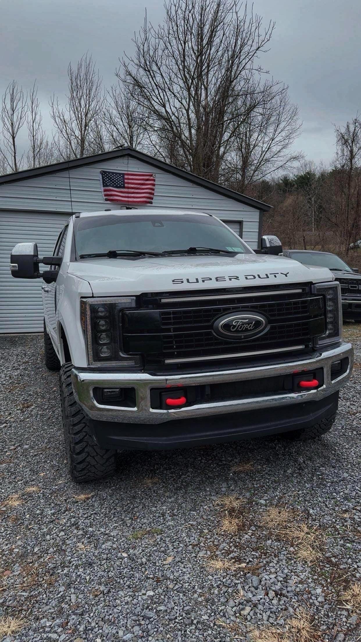 2017–2026 Ford F250 F350 F450 – Click Fit Tow Hook Covers – Color ...
