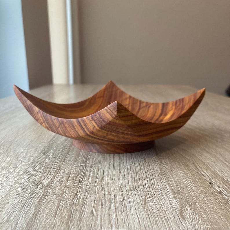 Square Canarywood Bowl - Etsy