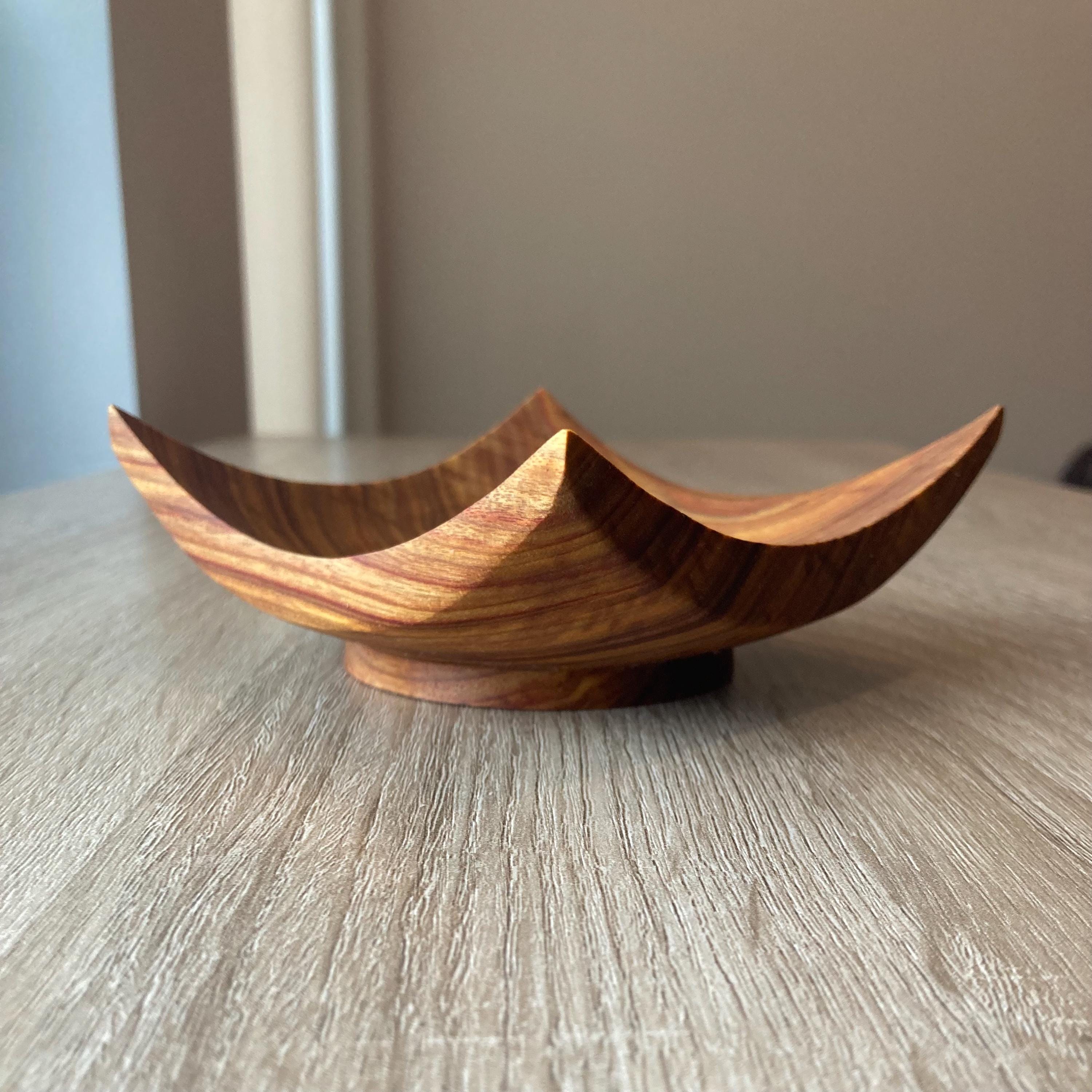 Square Canarywood Bowl - Etsy