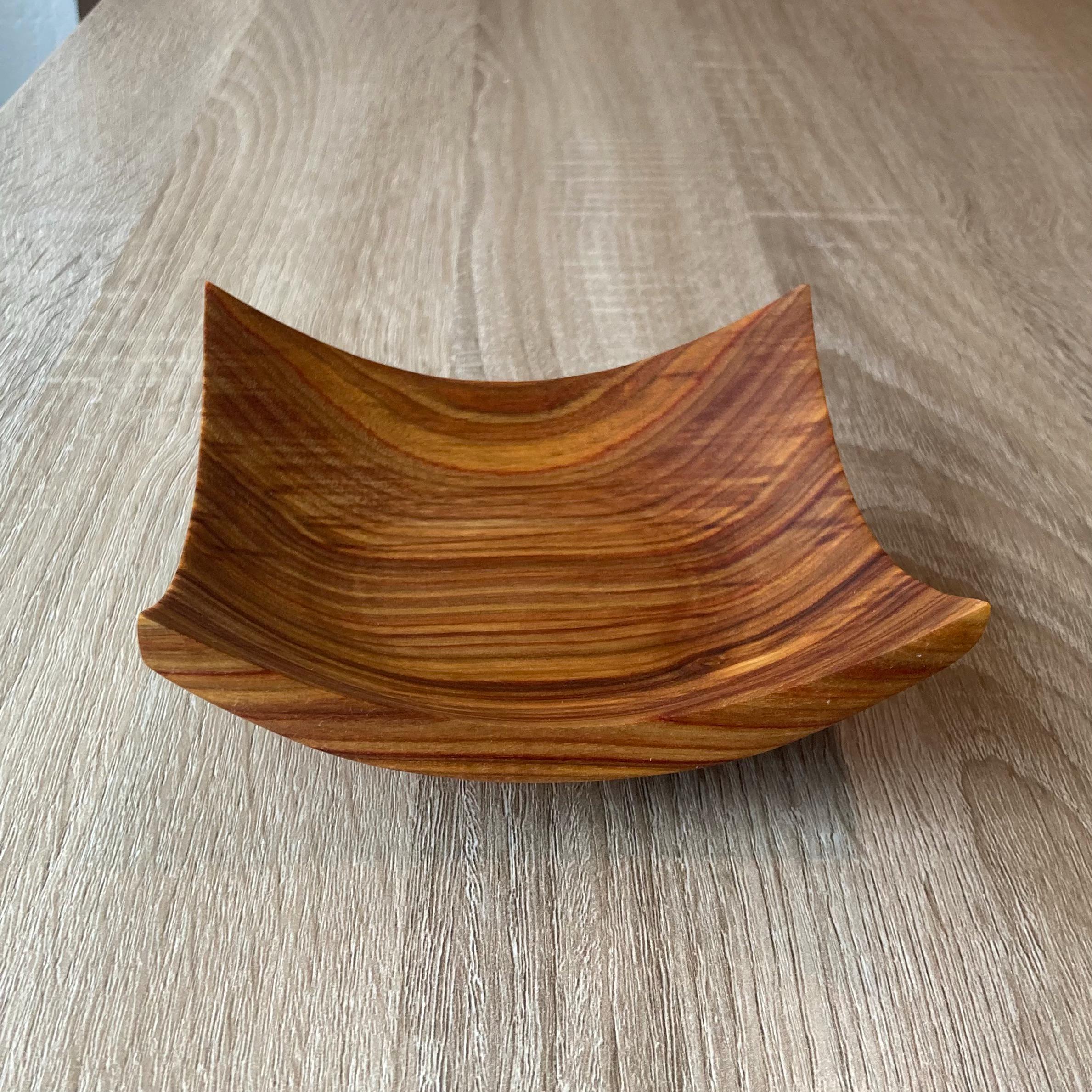 Square Canarywood Bowl - Etsy